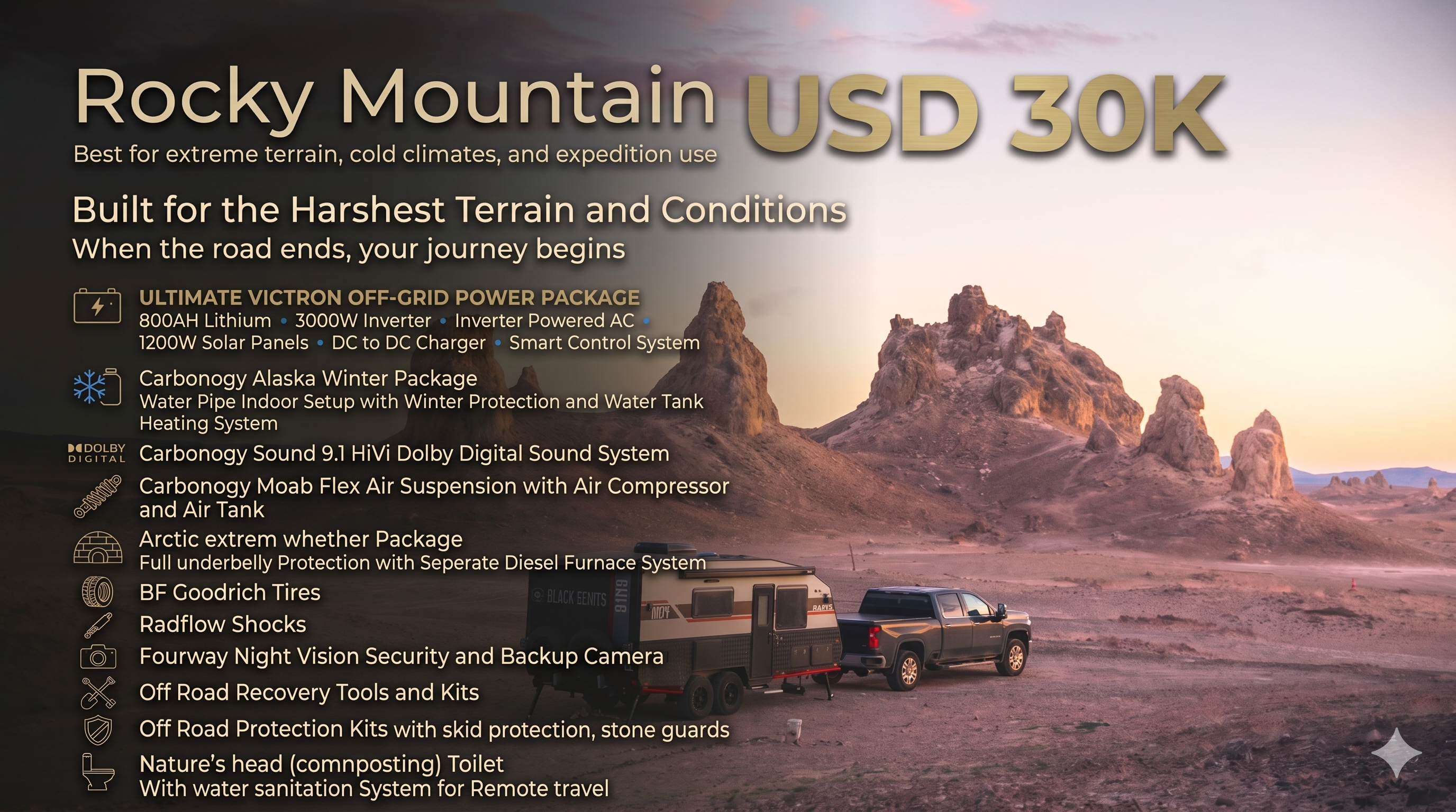 Black Series RV,Off-Road Travel Trailers, Toy Haulers & Camper Travel ...